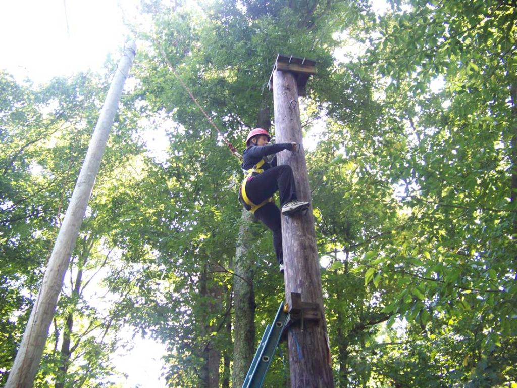 Climbing-the-Pamper-Pole – Camp Joy
